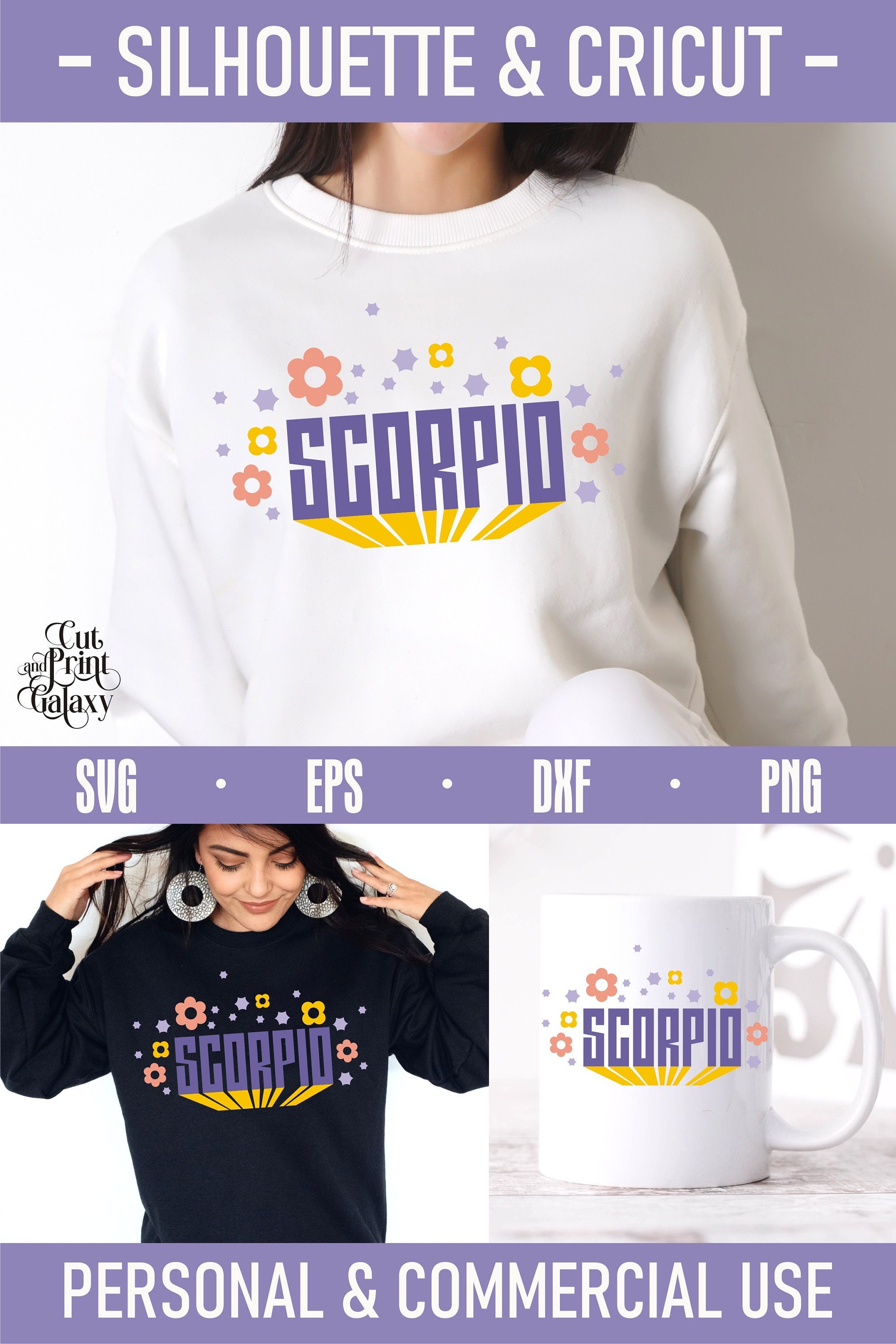 Scorpio Svg Retro 80s Svg Scorpio Png Retro Zodiac Svg Zodiac ...