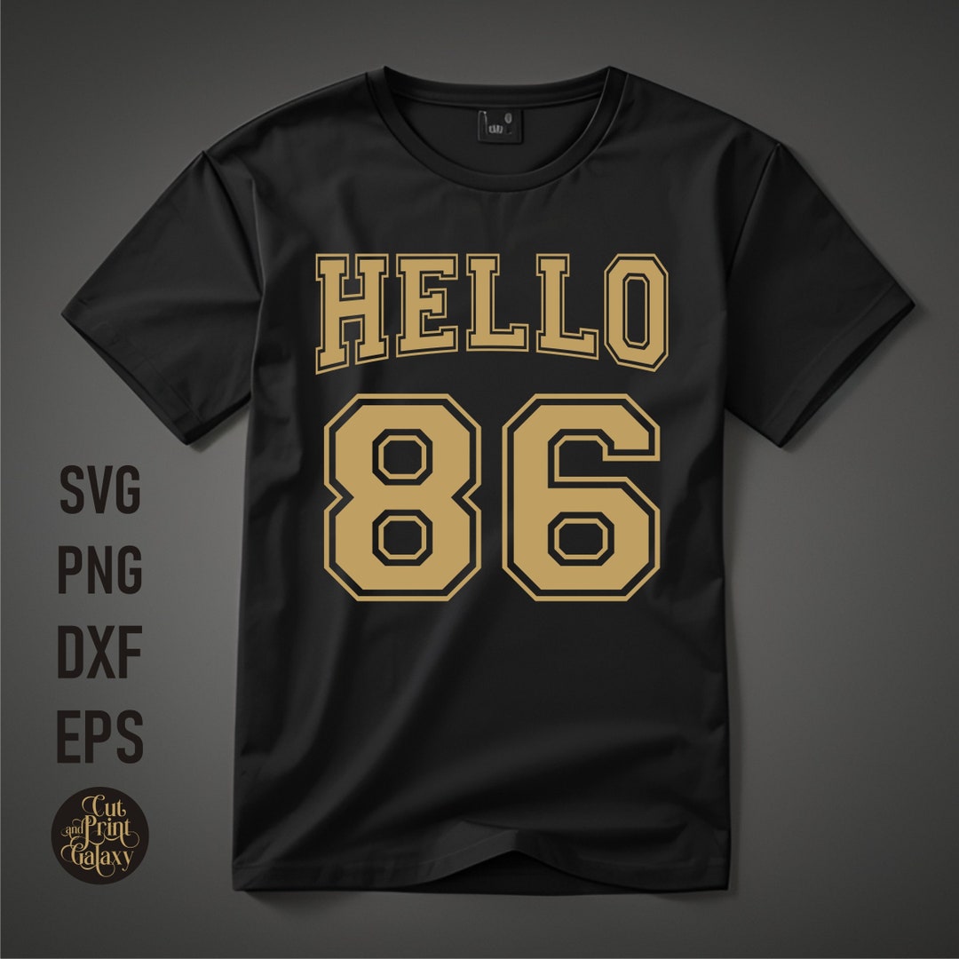 Hello 86 Svg | 86th Birthday Svg | 86th Birthday Png | 86th Birthday ...