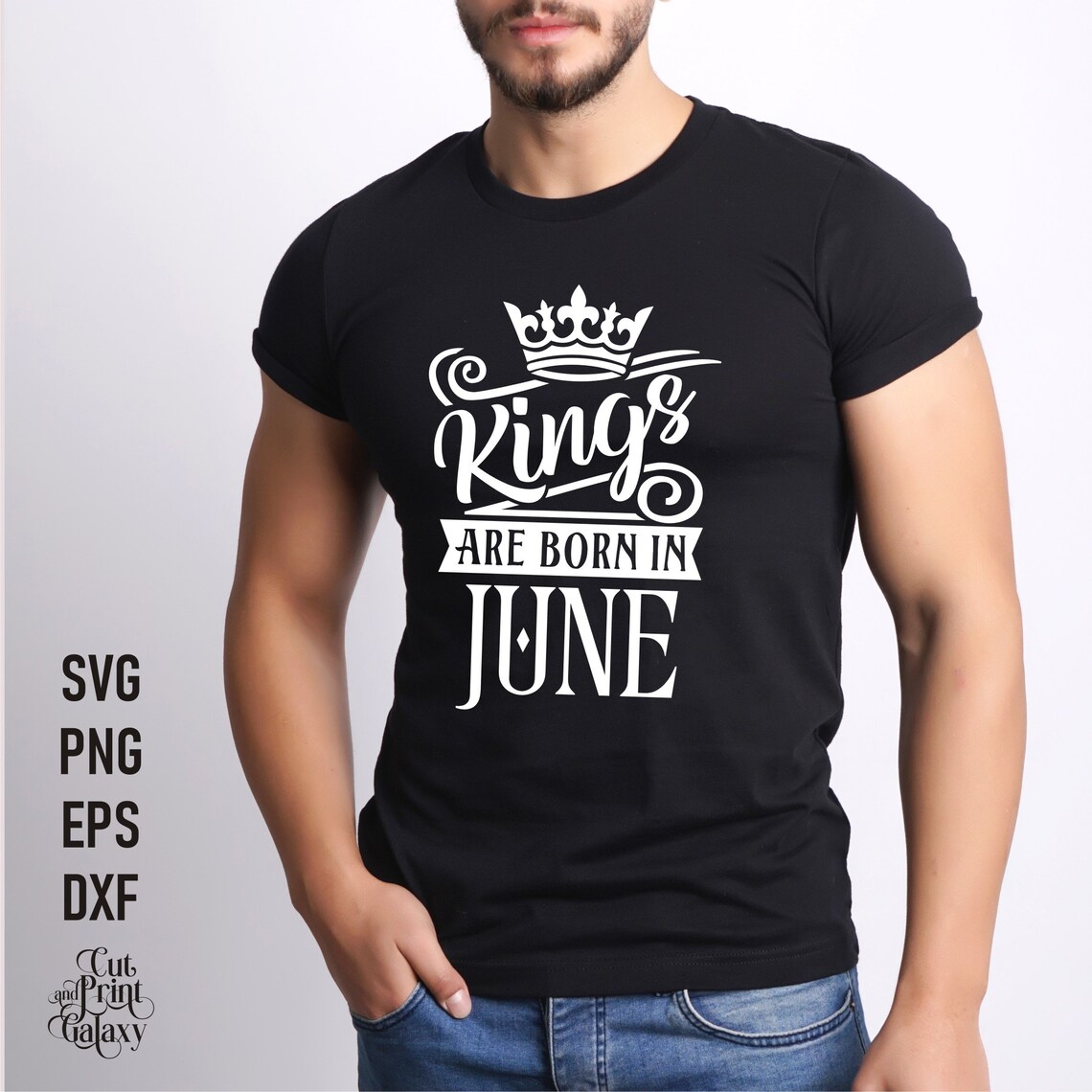 Birthday King Svg June Birthday Svg Birthday Svg Happy - Etsy