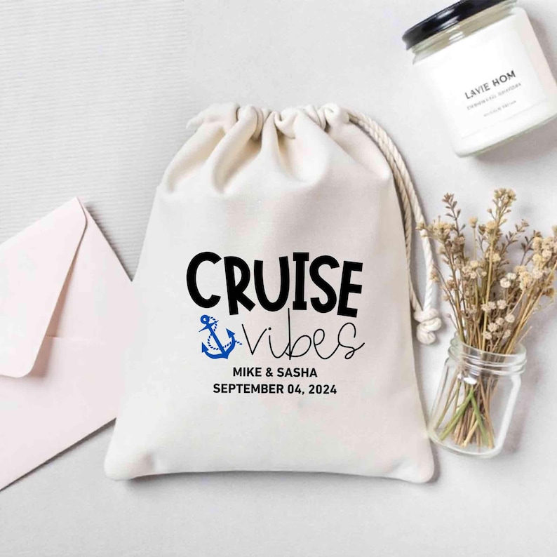 Cruise Vibes 2025 Bag - Cruise Vacation Drawstring Bag - Cruise Ship ...