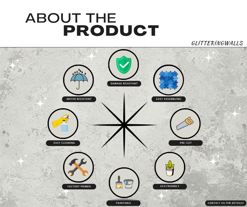 Modern LED Polymer Board for Stylish Accent Illuminate Your Space ...