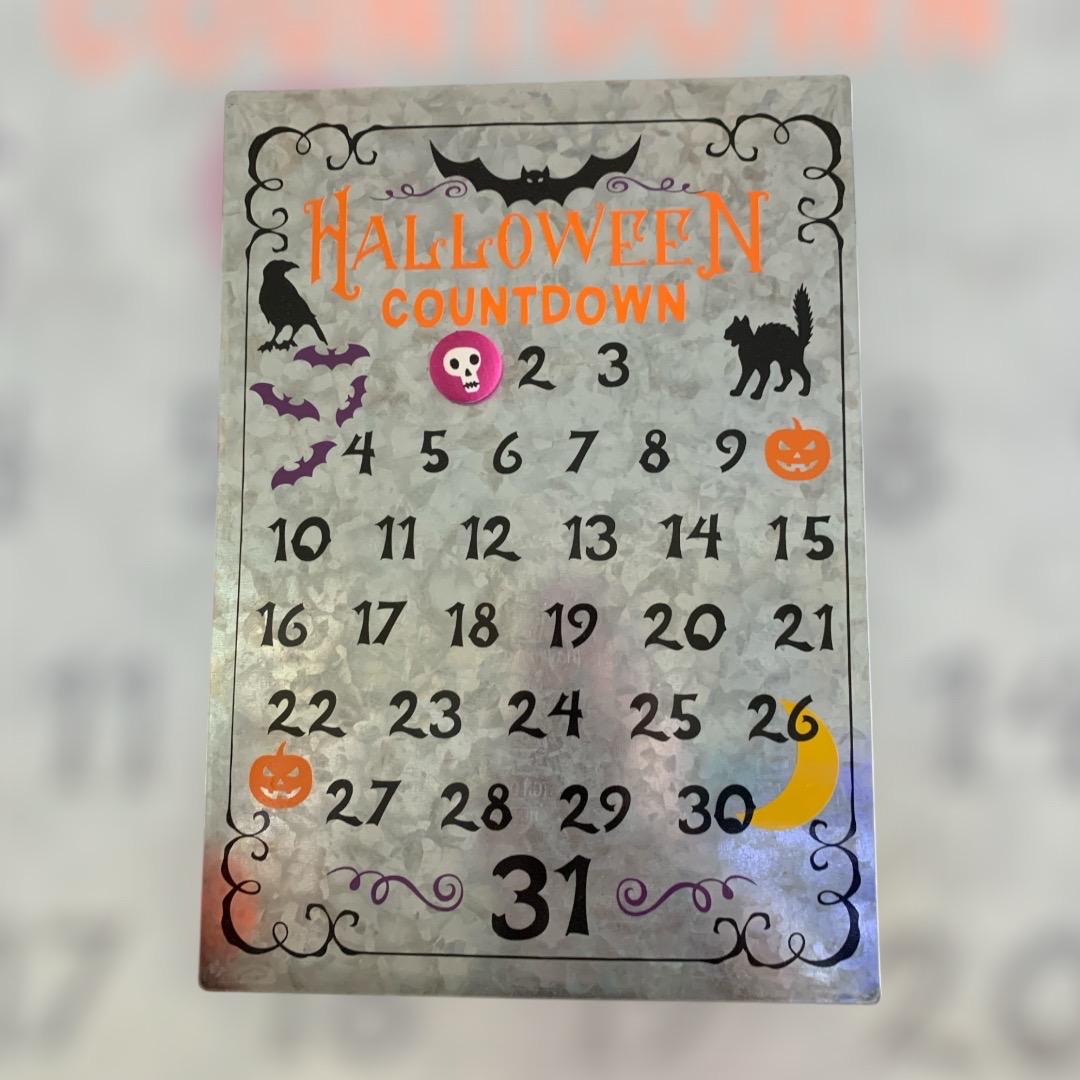 Halloween Countdown Calendar - Etsy