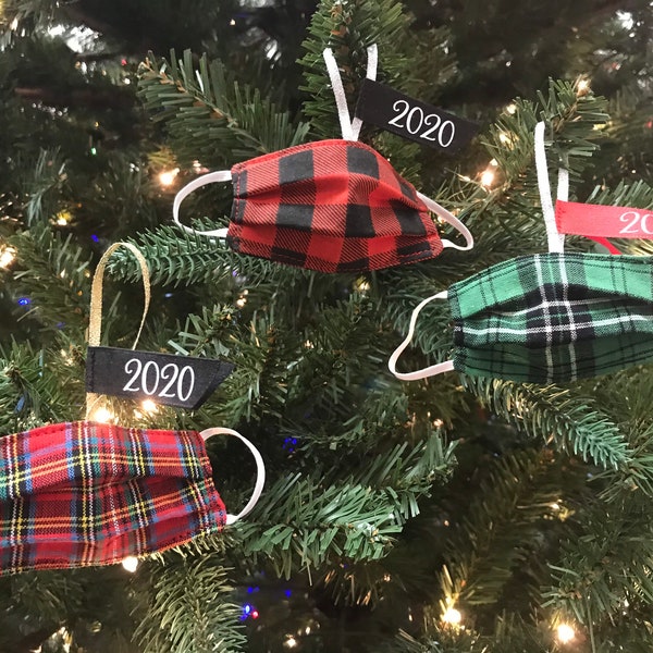 2020 Ornament Mask - Etsy