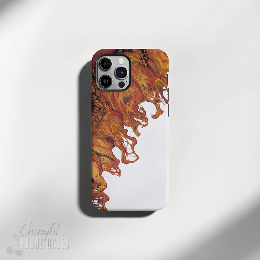 Solar Flare - Phone Case From Paint Splash Art Collection - Tough ...