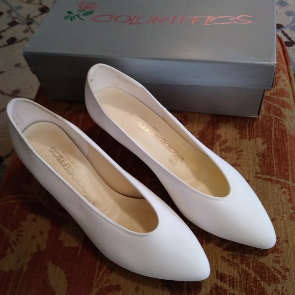 White 2 Inch Heels - Etsy