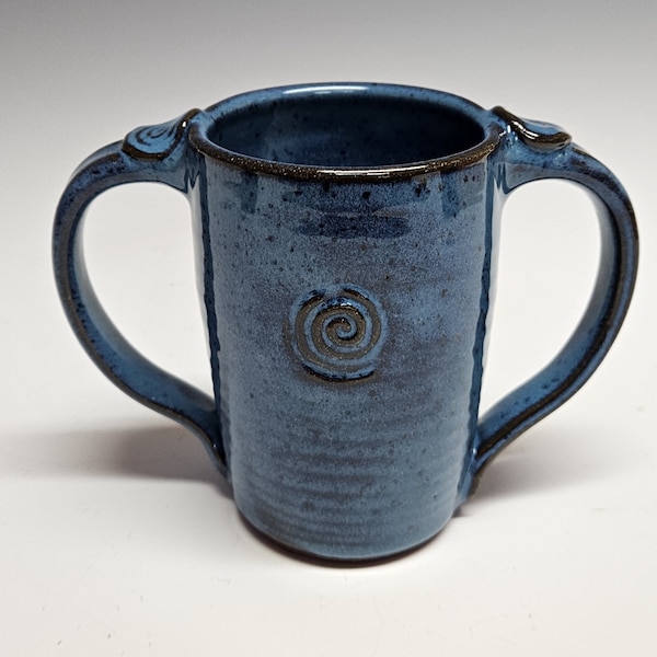 Two Handled Mug - Etsy