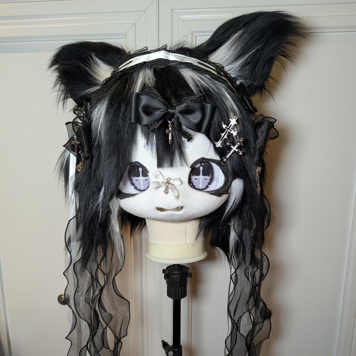 Skunk Furry Fursuit Head, Cosplay Kemono Head, Adjustable Helmet - Etsy ...