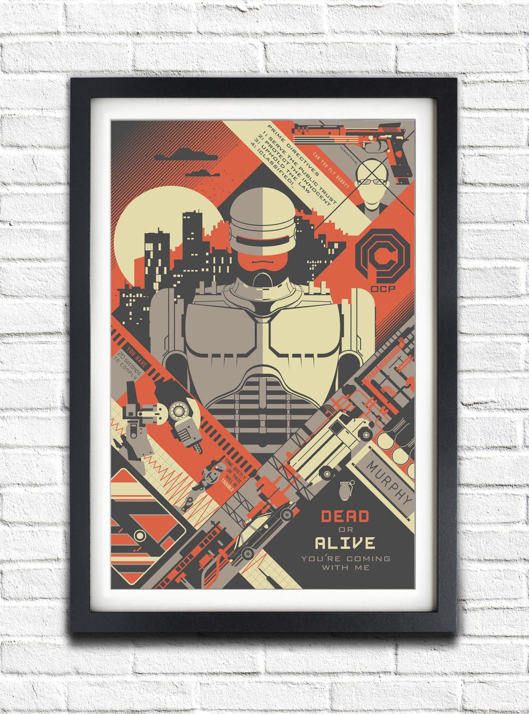 Dead or Alive You're Coming With Me - Poster - Etsy