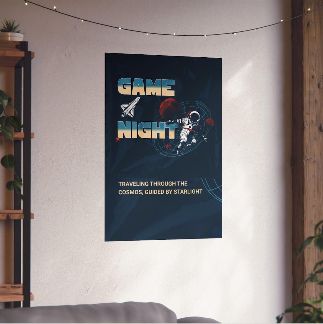 Game Night Poster - Etsy