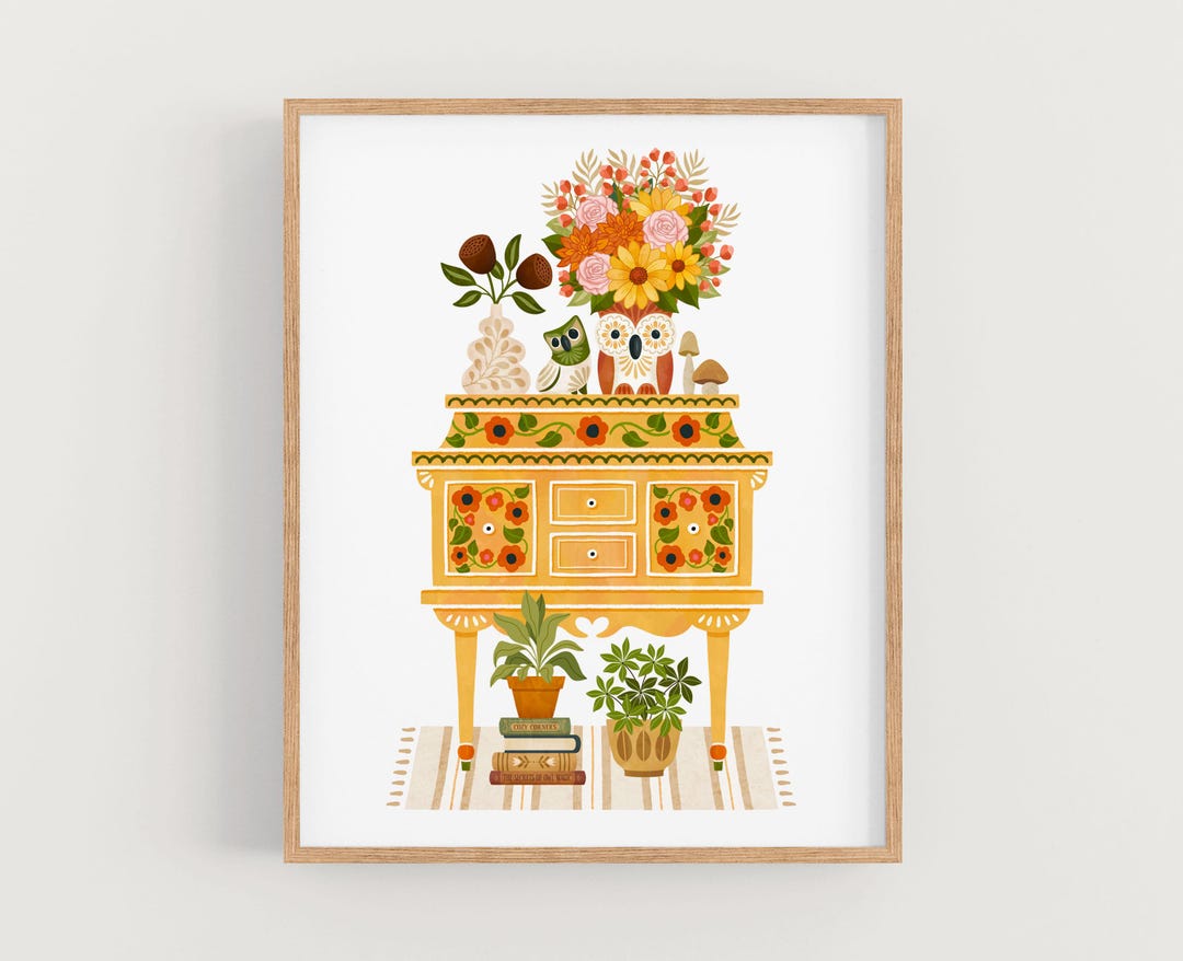 Owl Hutch - Cozy Corner - Art Print - Etsy