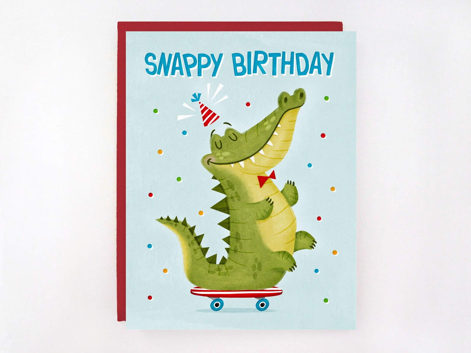 Snappy Birthday Alligator Greeting Card | Etsy