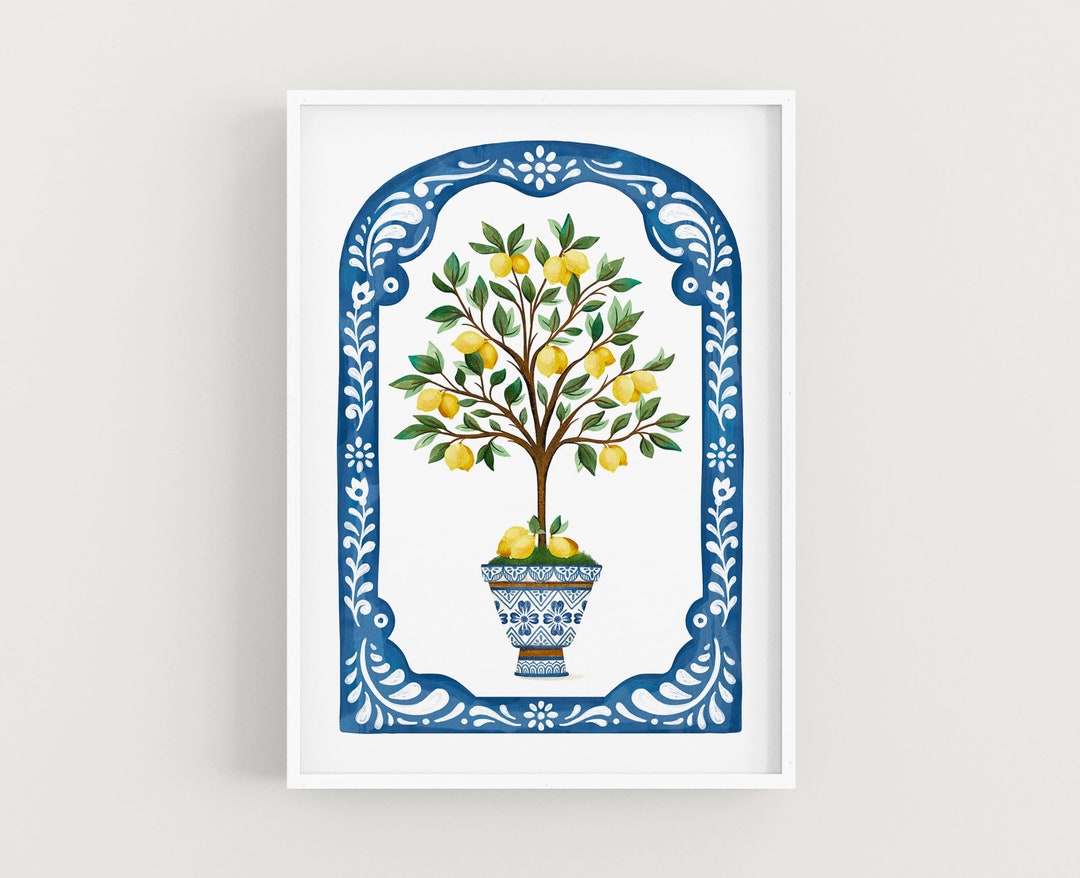 Lemon Tree - Art Print - Etsy