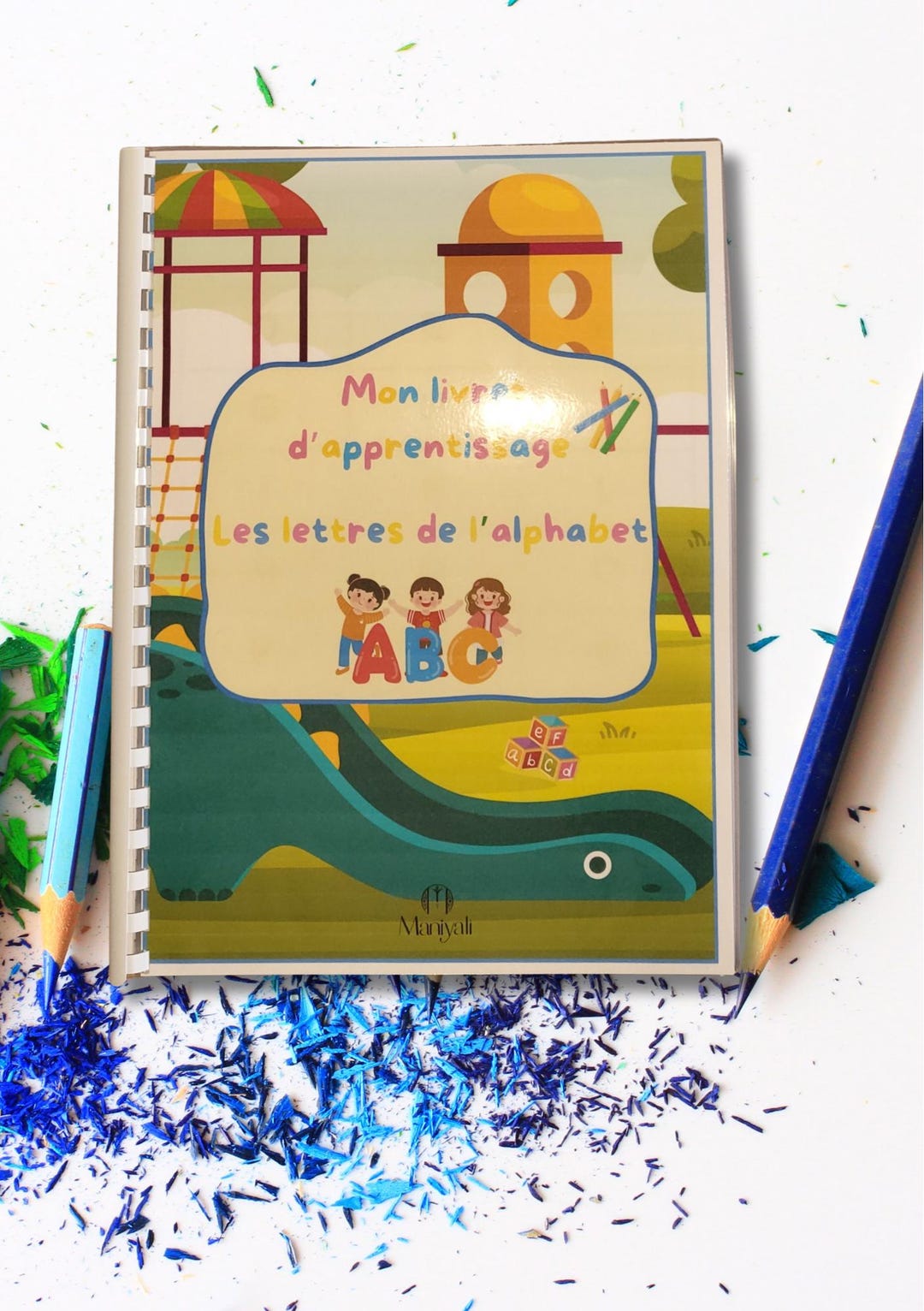 Alphabet Letters Learning Booklet, Educational Support for Children ...