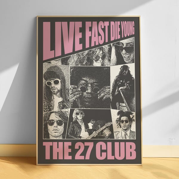27 Club - Etsy