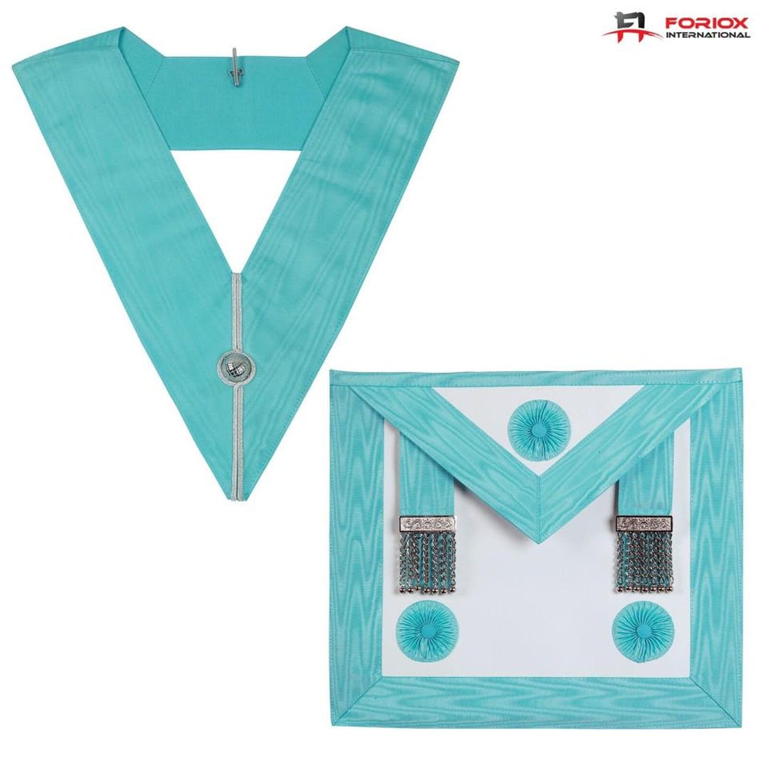 Masonic Regalia Craft Master Mason Mm Apron and Craft Officer Collar ...