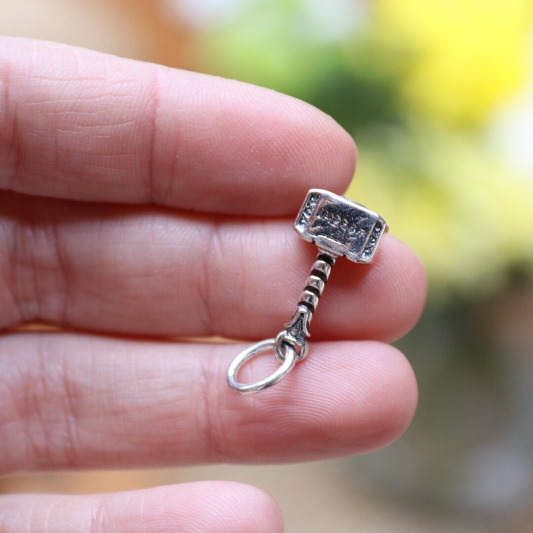 Silver 925 Character Super Heroes Hammer Charm - Etsy