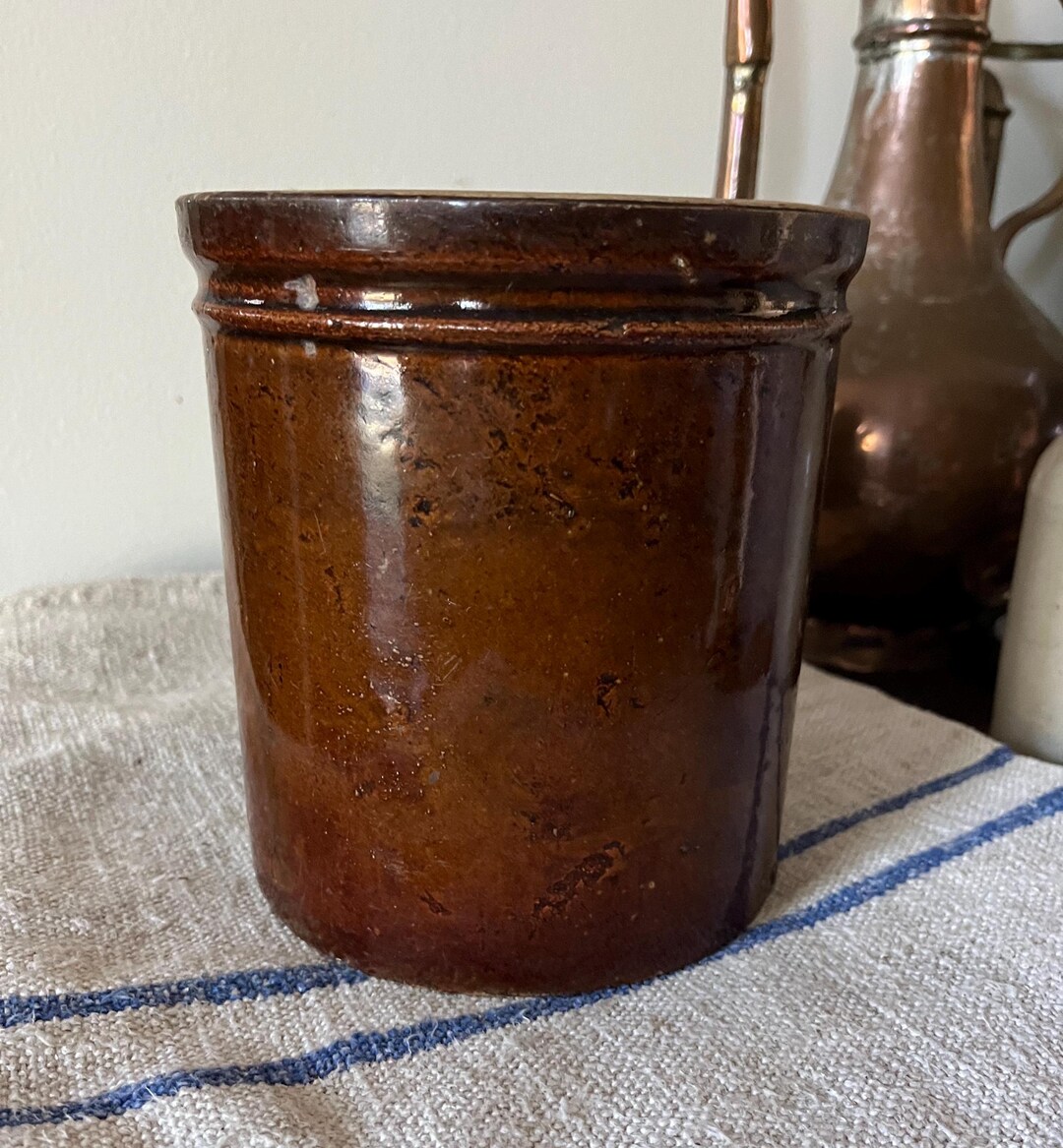 Vintage Brown Crock - Etsy