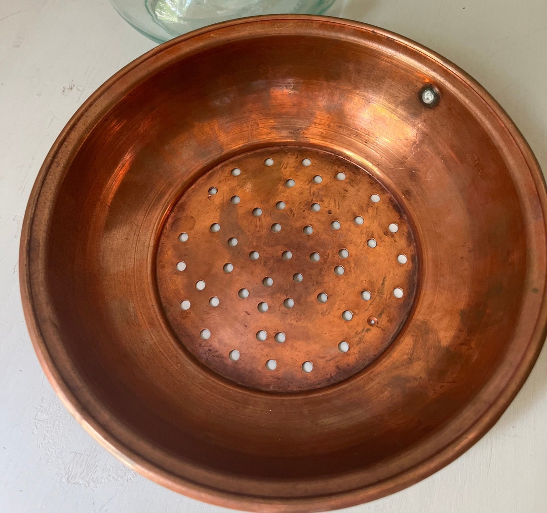 Copper Sieve Strainer - Etsy