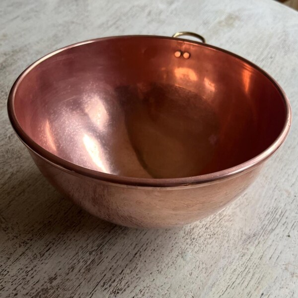 Copper Mixing Bowls - Etsy