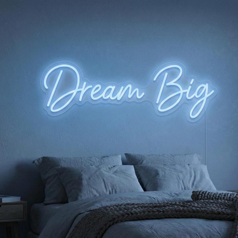 Custom Neon Sign Personalized Name LED Light - Battery Operated Neon ...