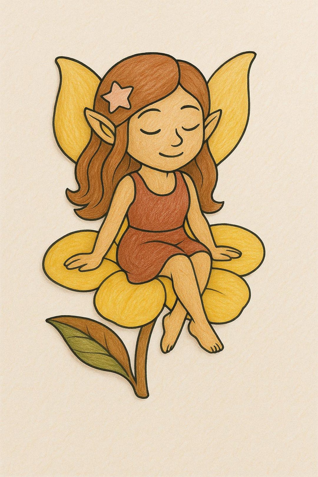 Fairy Intarsia Pattern PDF – Scroll Saw Woodworking Plan – Cute Fantasy ...