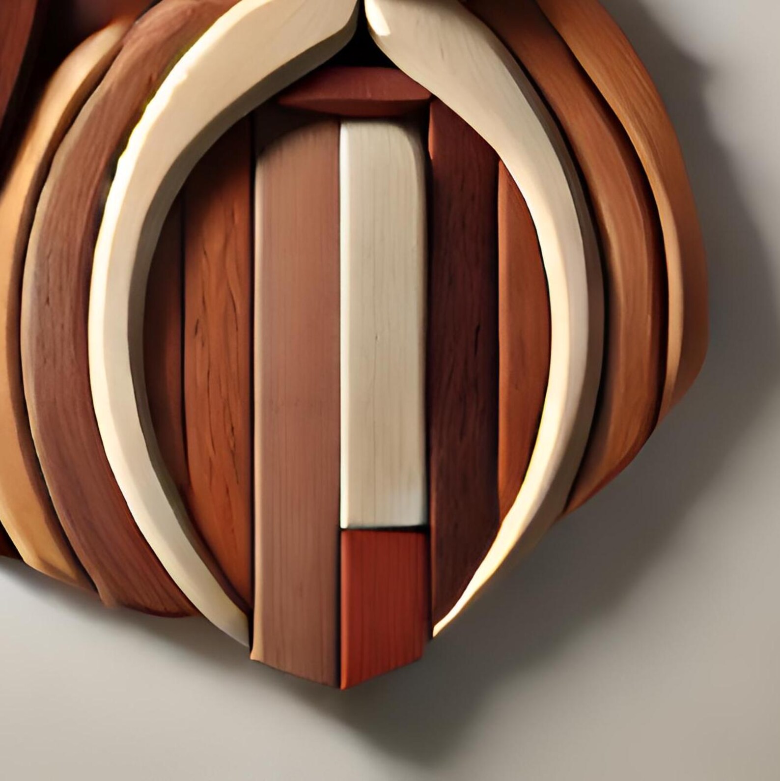 Viking Intarsia Wood Pattern - DIY Scroll Saw Project - Downloadable ...