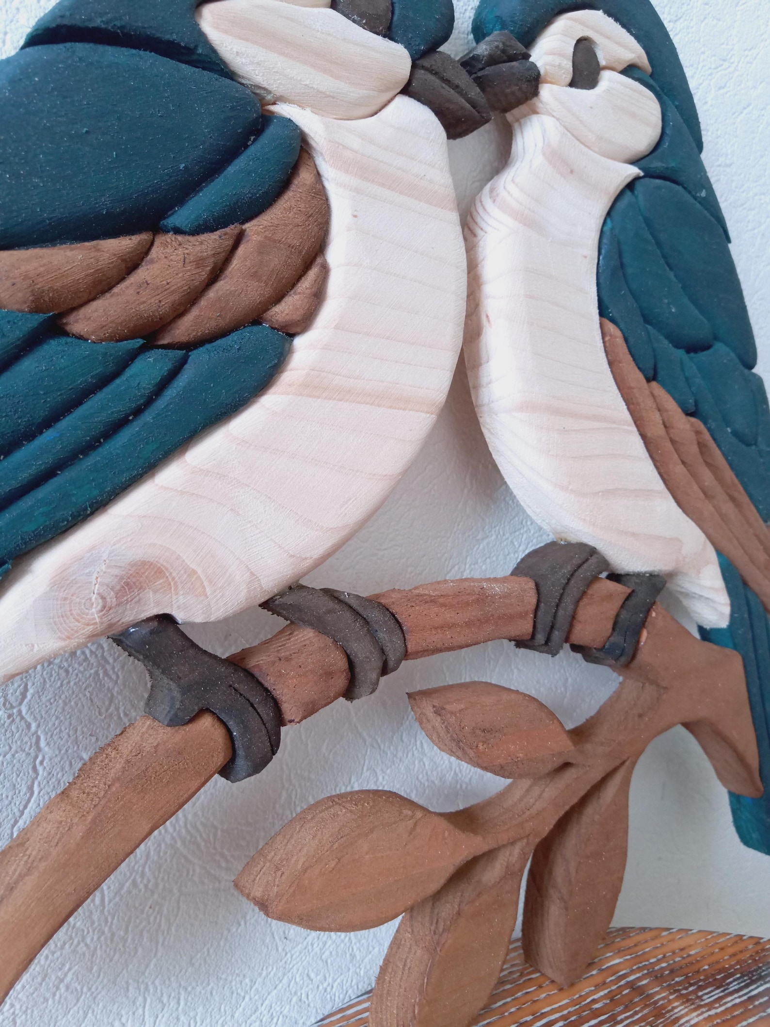 Love Birds Intarsia Pattern – Scroll Saw PDF Template – Romantic DIY ...