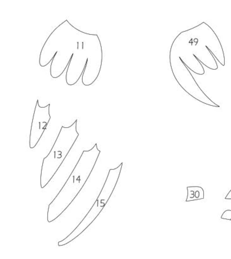 Owl Intarsia Pattern PDF - DIY Scroll Saw Woodworking Plan - Parent and ...