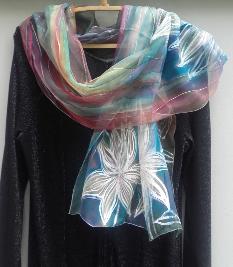 Custom Designer's Silk Scarf With YOUR Motifs in YOUR - Etsy