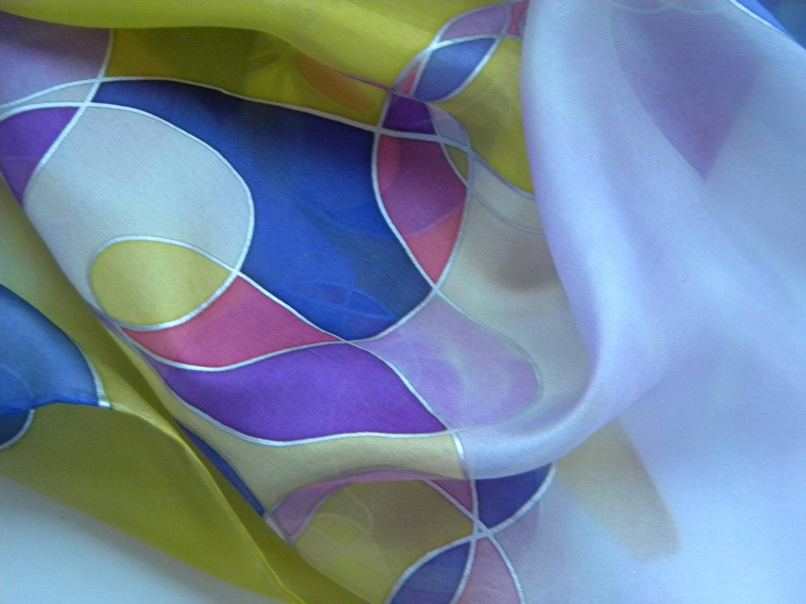 Silk Square Scarf With Healing Energy. Magic Custom Made Head - Etsy