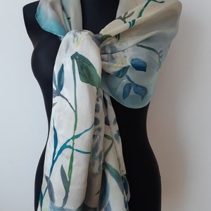 Magic Silk Scarf Custom Made. Handpainted in Your Colors and Motifs ...