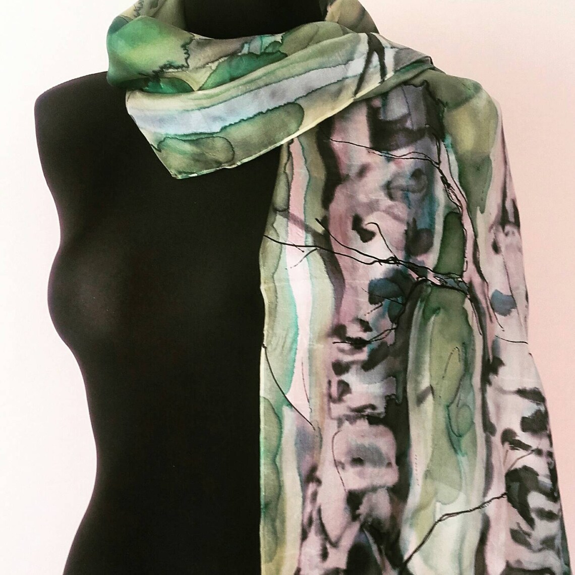 Birch Trees Silk Scarf. Gift for Nature Lover. Wearable Art - Etsy