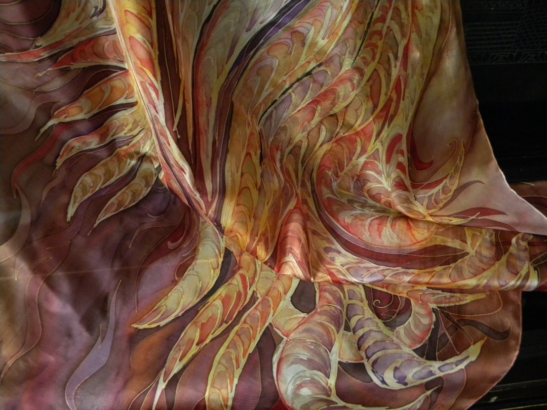 Custom Hand Painted Silk Shawl/ Huge Wrap/ XXL Scarf Designed Specially ...