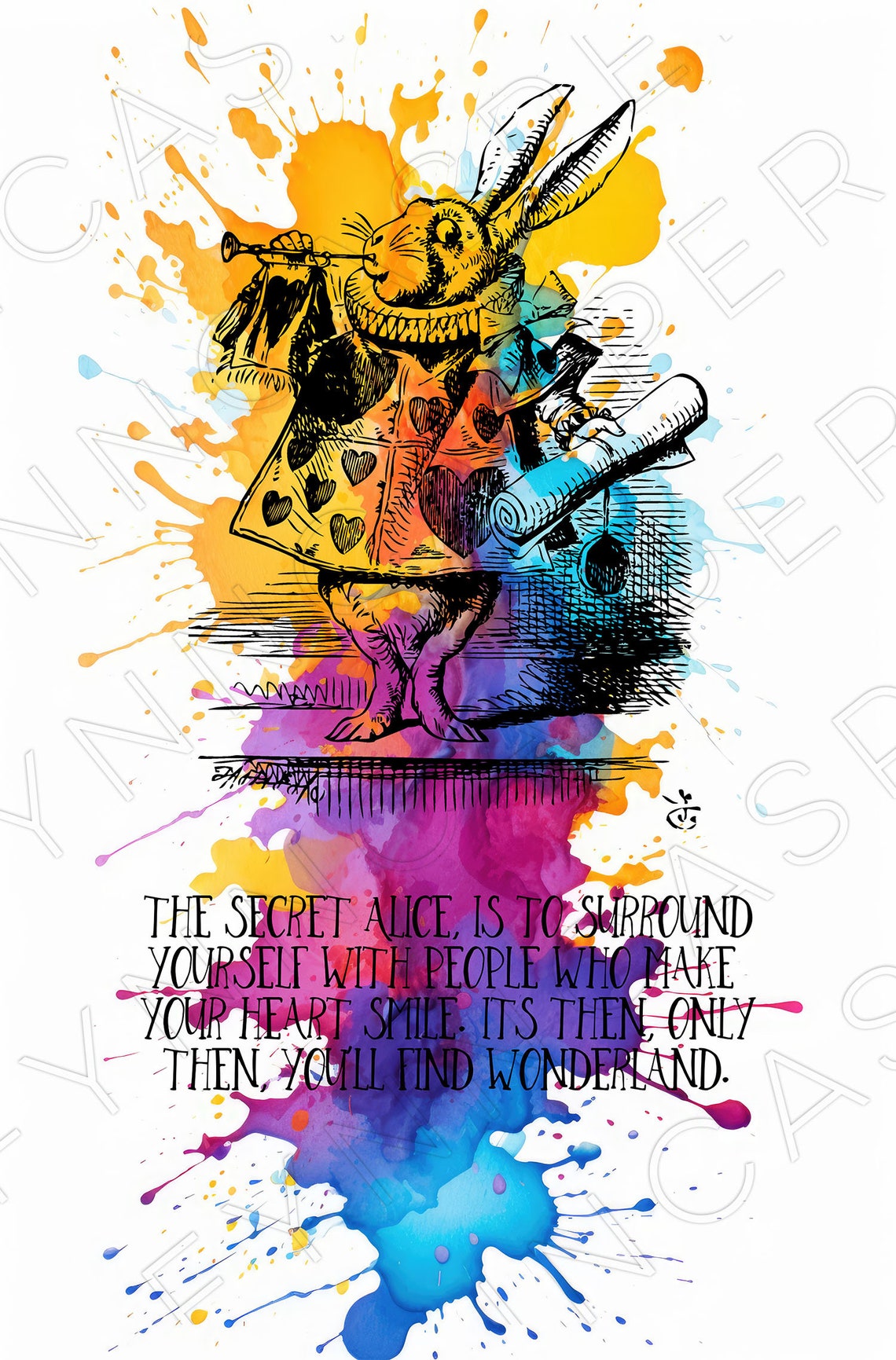 Alice in Wonderland Quote the Secret Alice, is to Surround Yourself ...