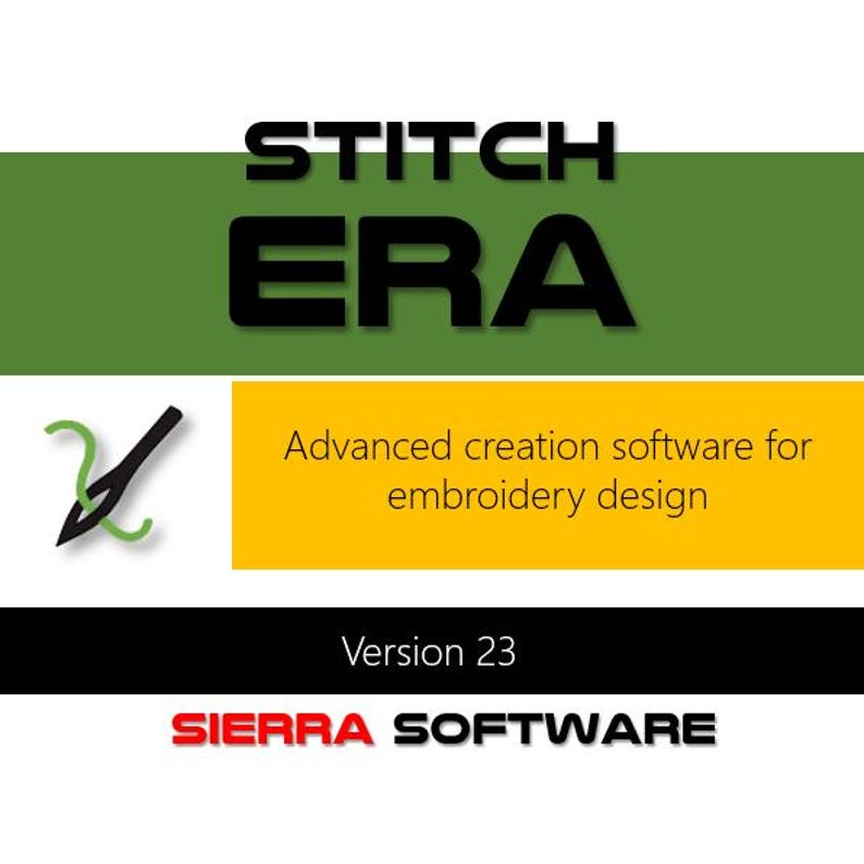 Stitch Era LIBERTY Perpetual License From Sierra Software - the Best Embroidery Software for the ...