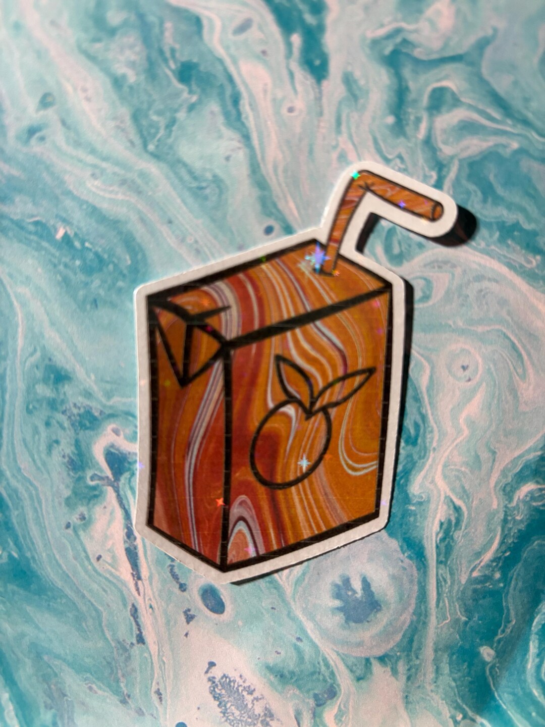 Juice Box Sticker - Etsy