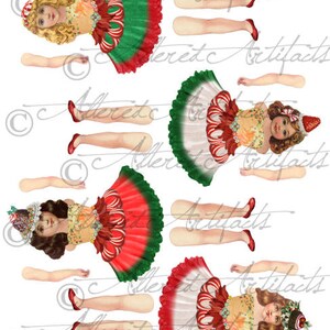 Printable Sugar Plum Fairy Set Vintage Printable Christmas Fairy Wings ...