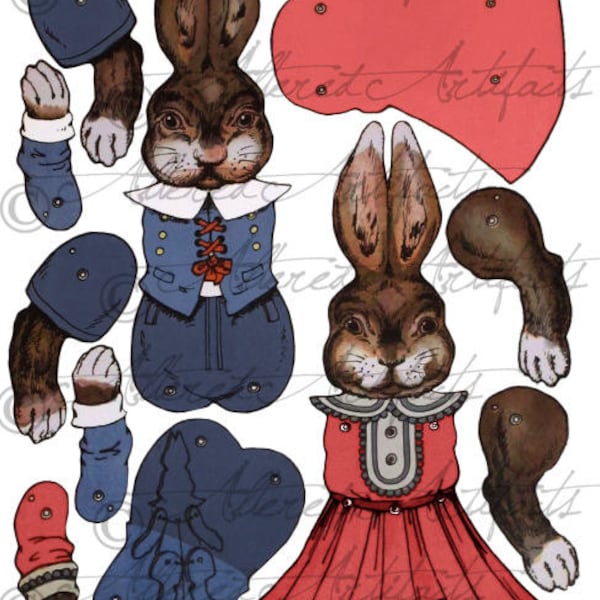 Vintage Easter Bunny - Etsy