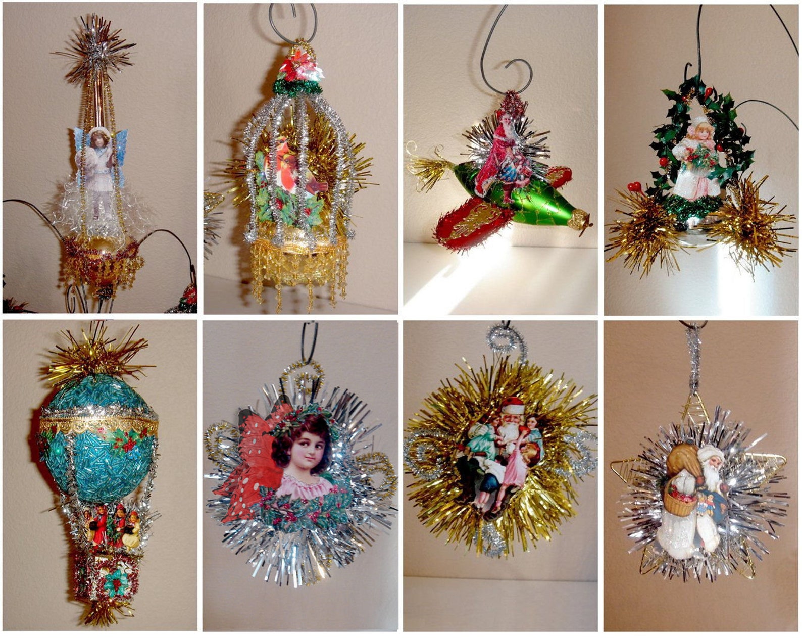 Printable Christmas Hat Printable Art Paper Doll Hats - Etsy