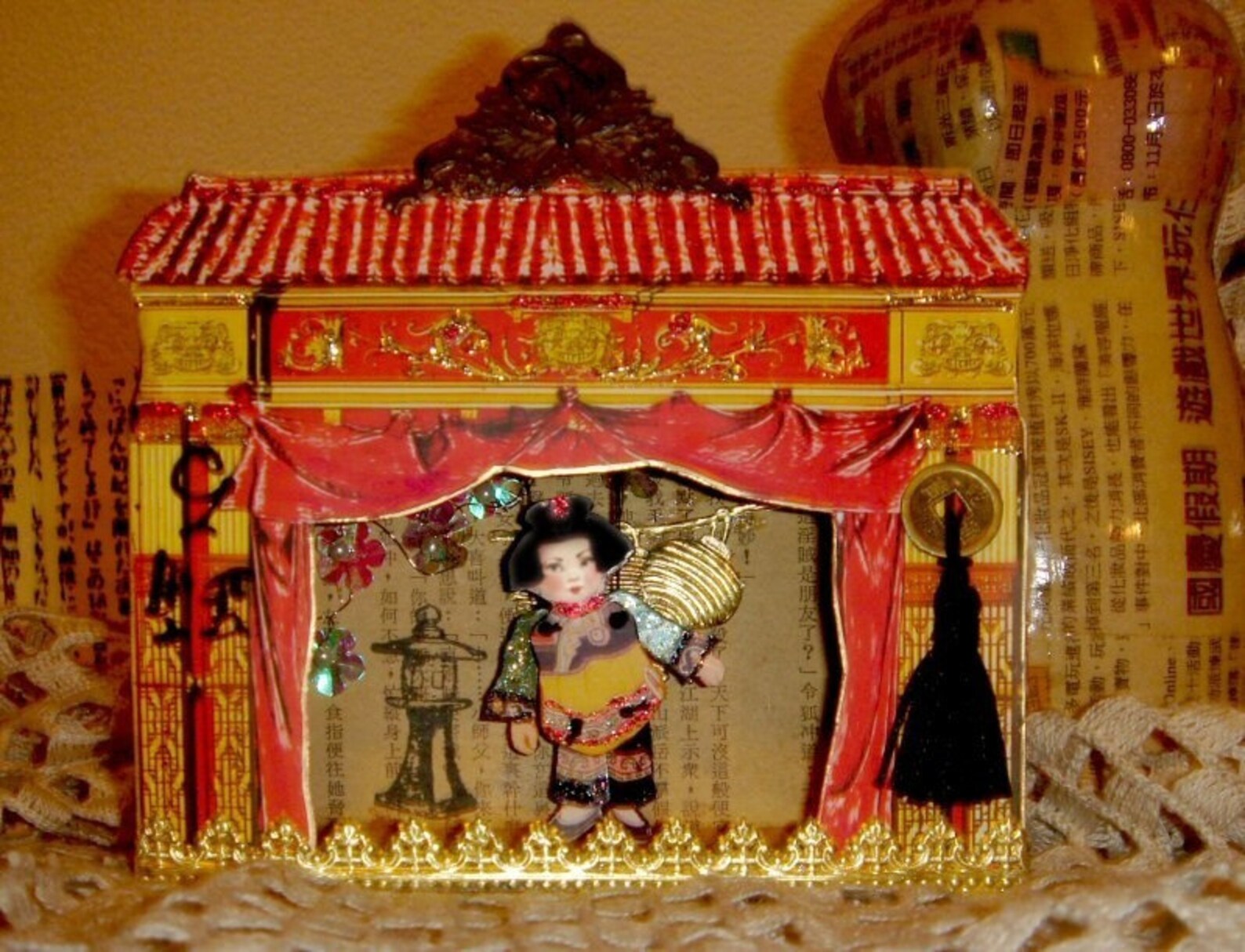 Asian Paper Theater Printable Articulated Puppets Circus - Etsy