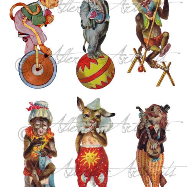 Circus Clip Art - Etsy