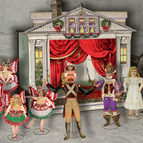 Nutcracker Ballet Printable Puppets Set PDF Instant Download | Etsy