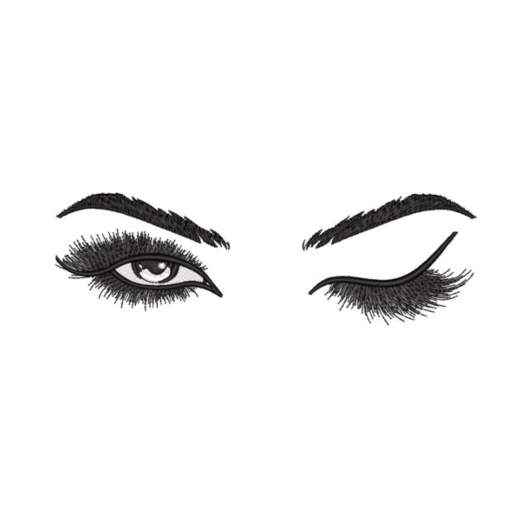 Realistic Eyes Embroidery Design Digital Download - Etsy