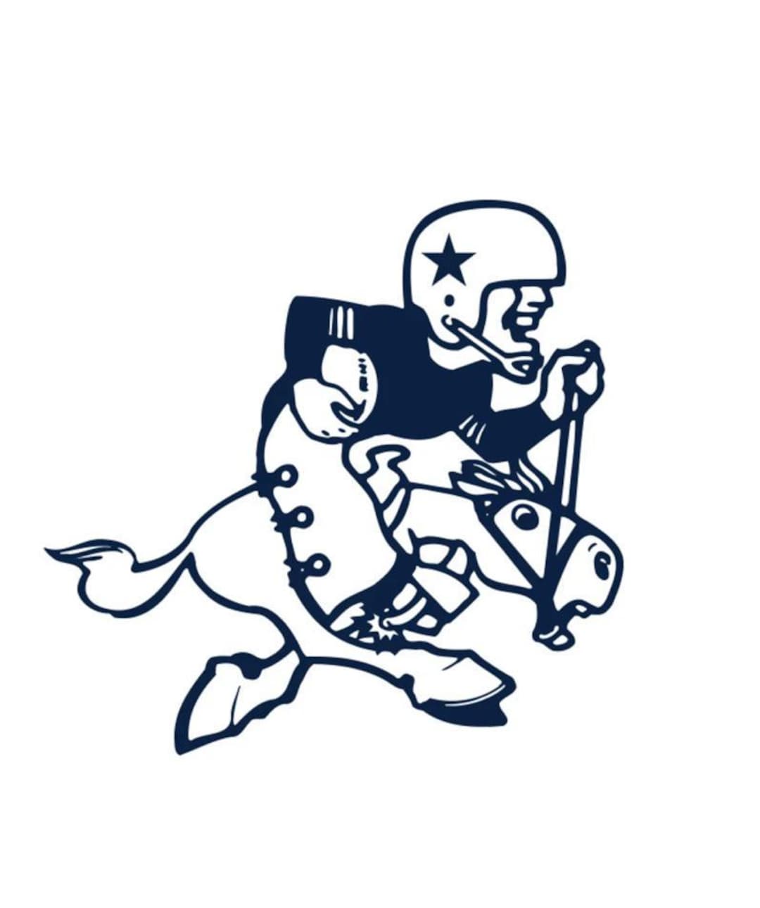Retro Dallas Cowboys Svg File for CNC, Laser Engravers, Etc. - Etsy