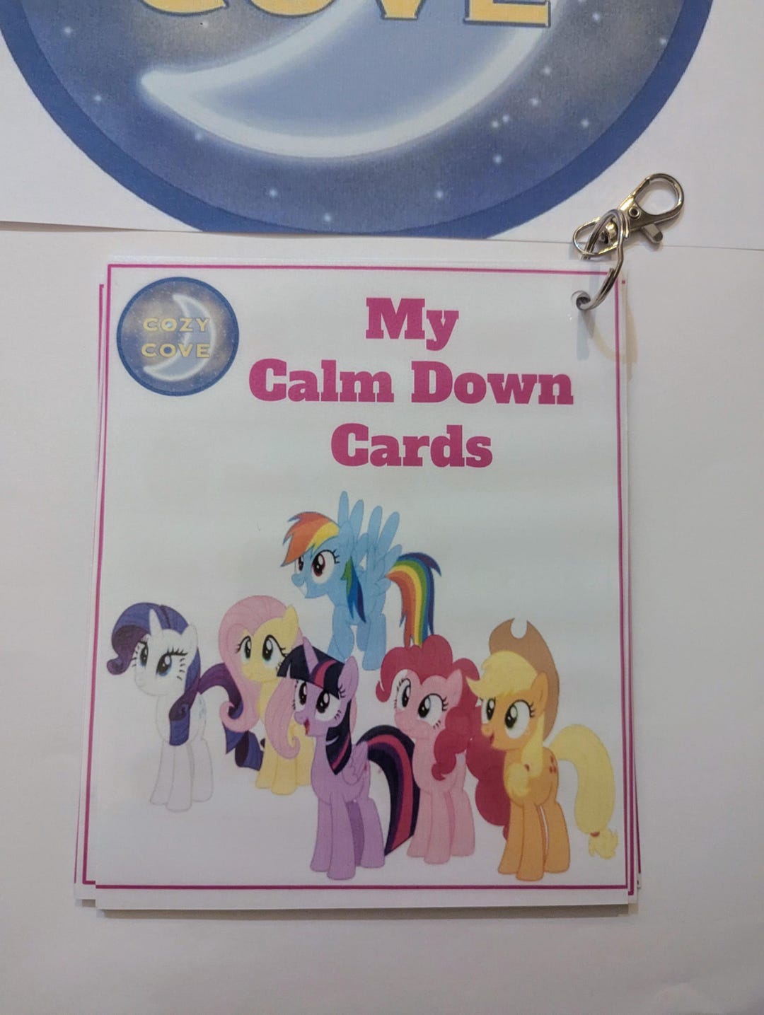 My Little Pony Themed Calm Down Cards - Etsy