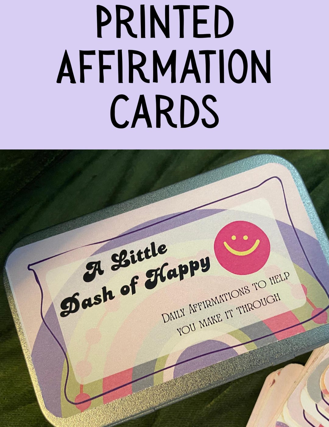 Affirmation Cards for Women Daily Motivation Deck Self Care Cards ...