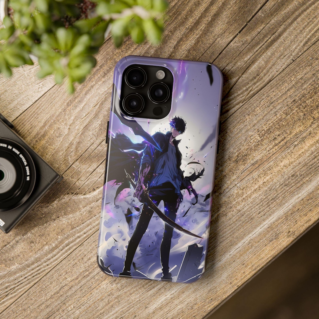 Sung Jin-woo iPhone Case | Solo Leveling Phone Cover | Anime Design ...