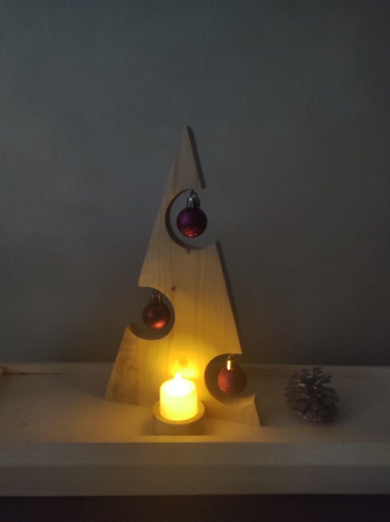 Wooden Christmas Tree, Christmas Decorations, Christmad Tree Souvenir ...