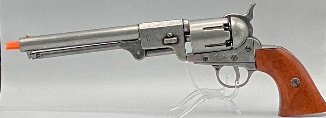 Vintage INOPERABLE REPLICA BKA 98 Colt 45 Revolver 6 Cylinder ...