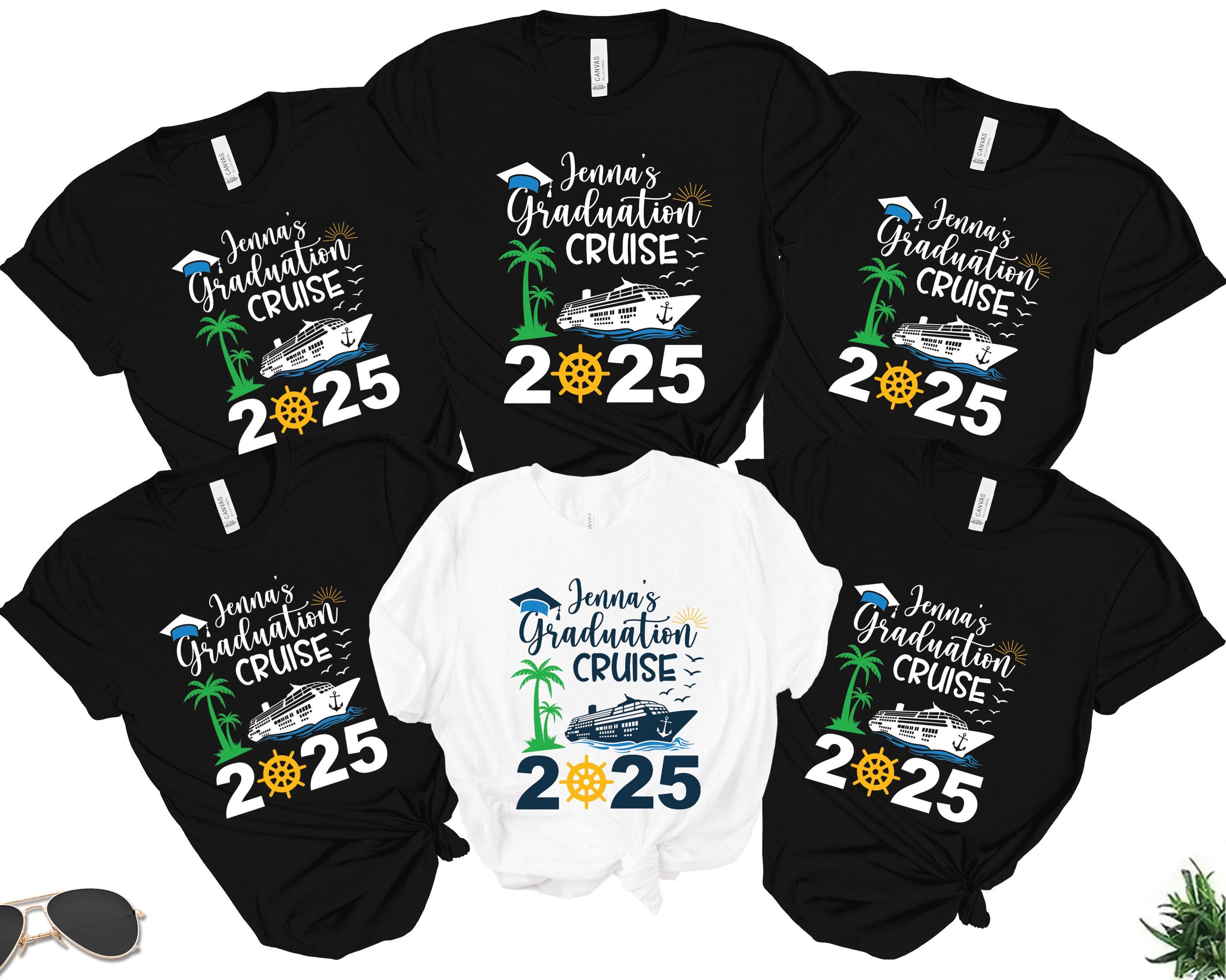 Custom Graduation Cruise Shirt 2026 | Class of 2026 Senior Trip Tee ...